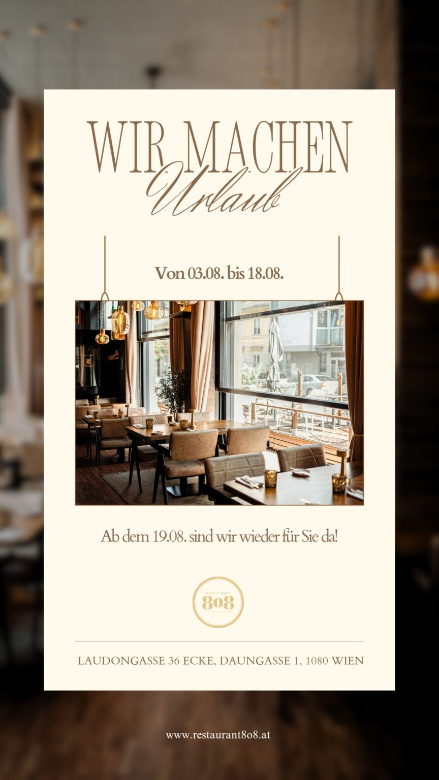 Home - Restaurant 8o8